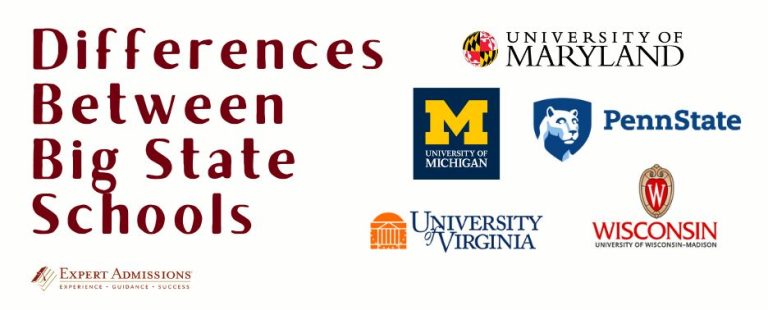 Differences Between Big State Schools - Expert Admissions