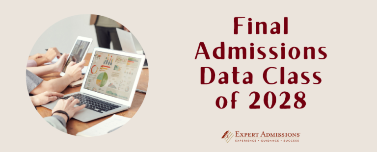 Final Admissions Data Class of 2028 - Expert Admissions